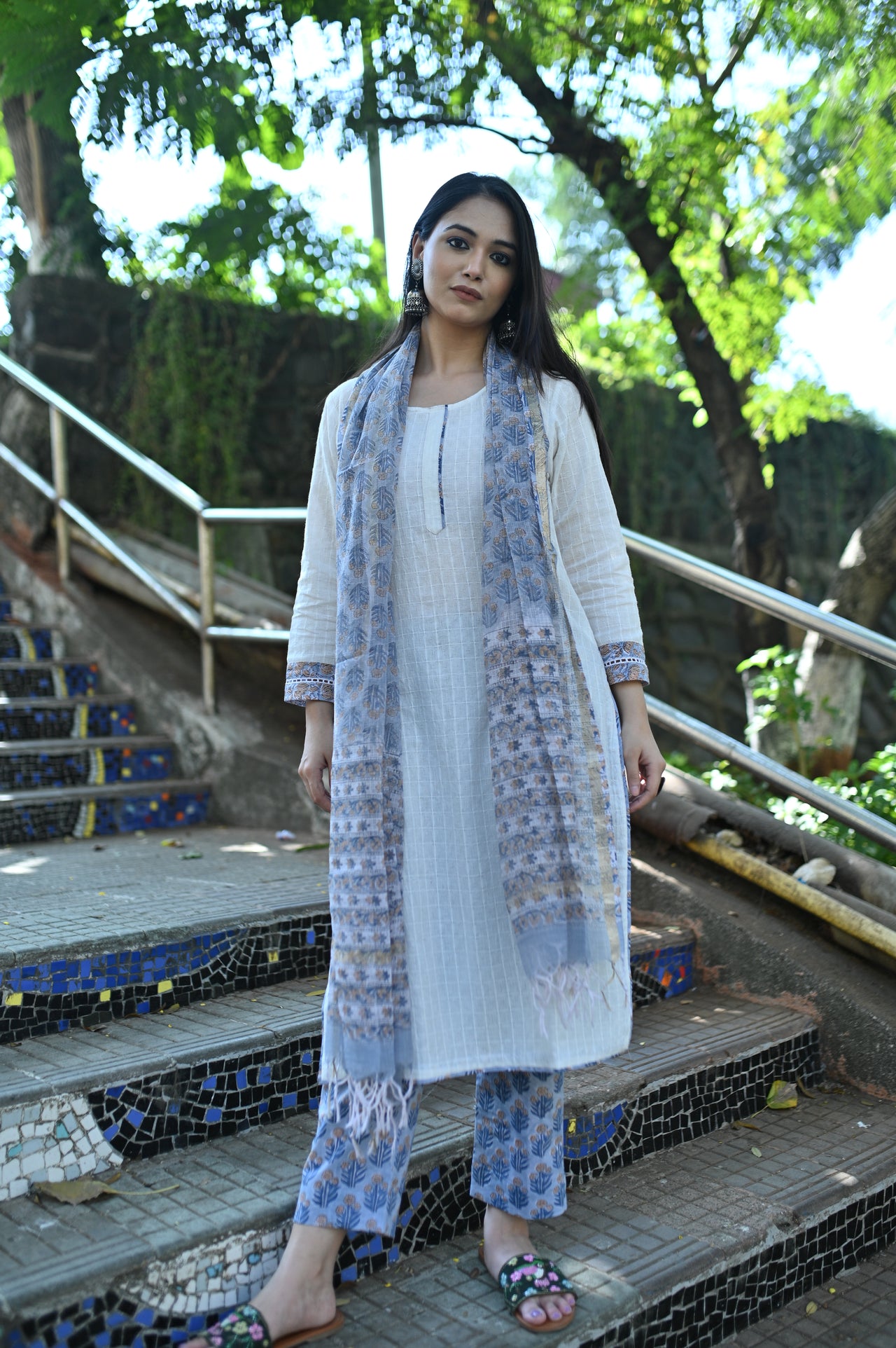 Suit Sets for Women: Suit Set with Dupatta for any occasion - Kahva Jaipur