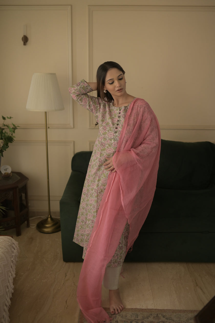 Suit Sets for Women: Suit Set with Dupatta for any occasion - Kahva Jaipur